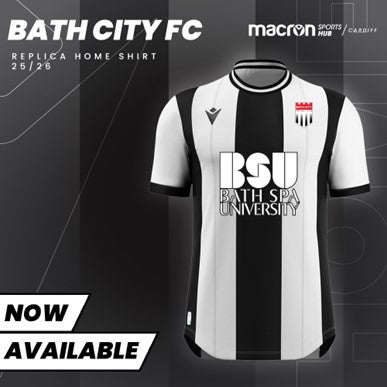 Bath City Home Shirt - 2025/26 Adult Sizes – Bath City FC